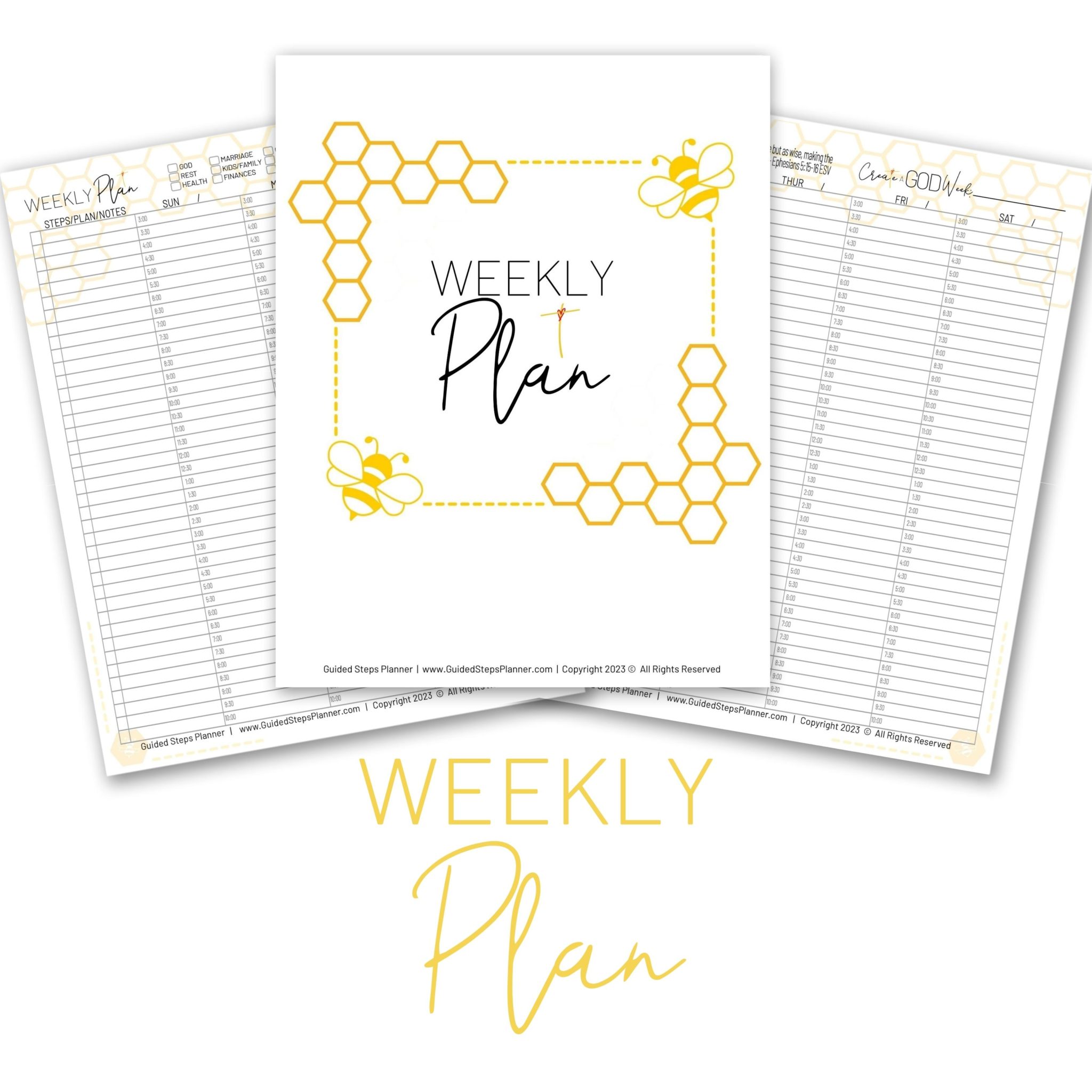 Guided Steps Planner - Guided Steps Planner