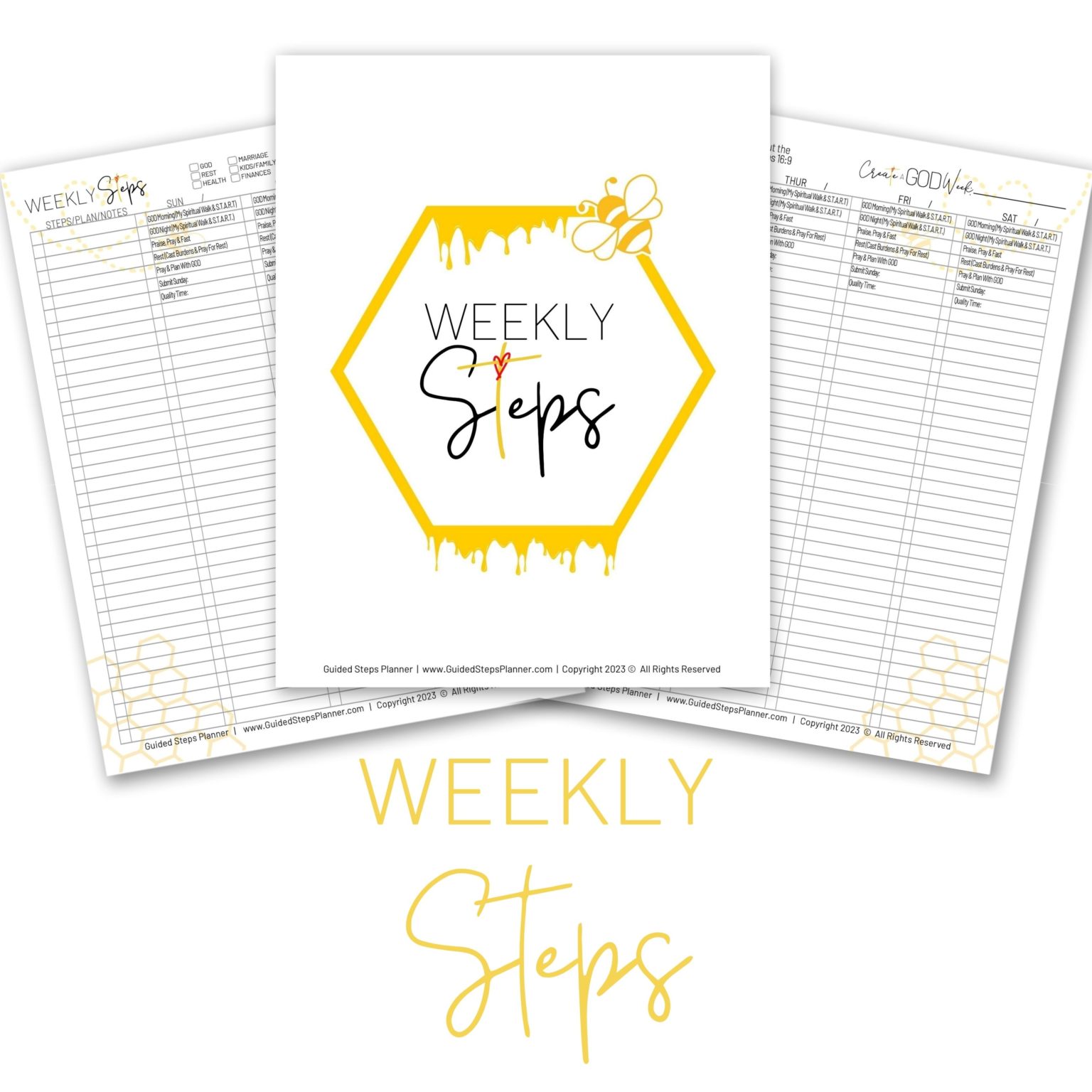 Guided Steps Planner - Guided Steps Planner